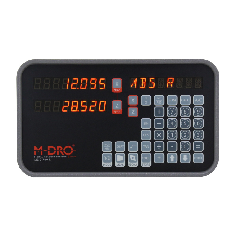 2 Axis M-Dro Lathe Function Digital Readout Display Console