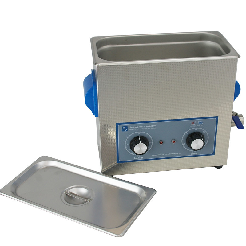 6 Litre Dial Ultrasonic Cleaner Tank with Heated Bath -220V